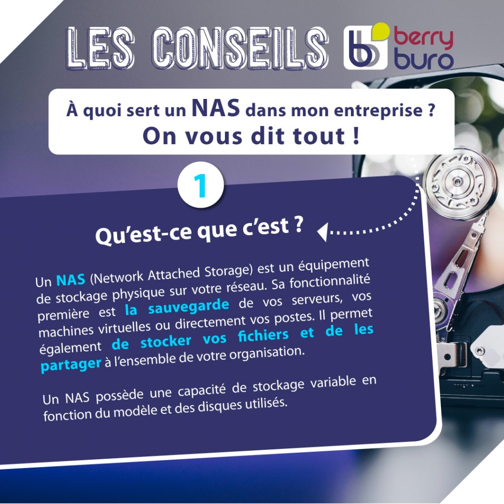 À quoi sert un NAS dans mon entreprise ? On vous dit tous ! - Berry Buro